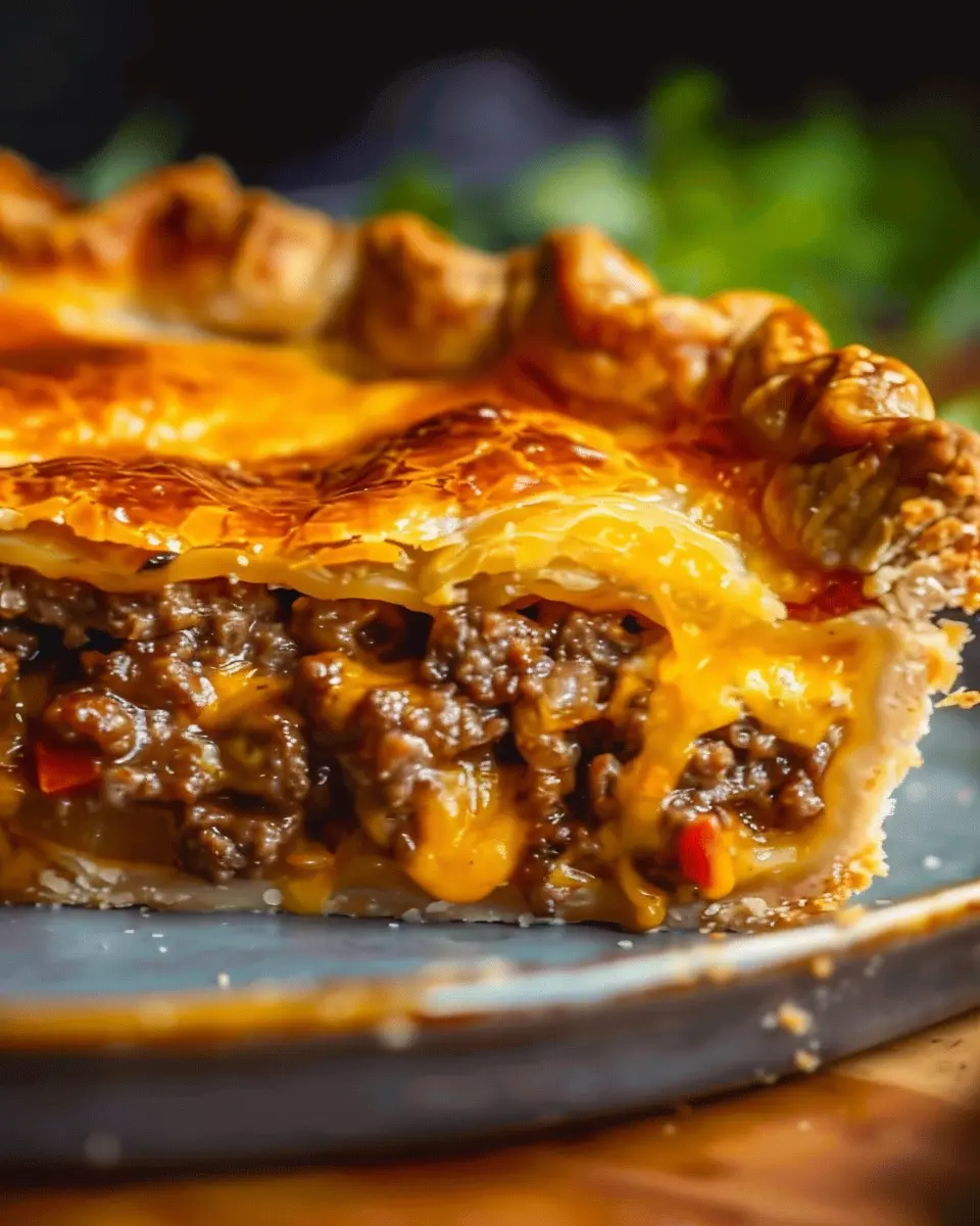 Ultimate Homemade Cheeseburger Pie