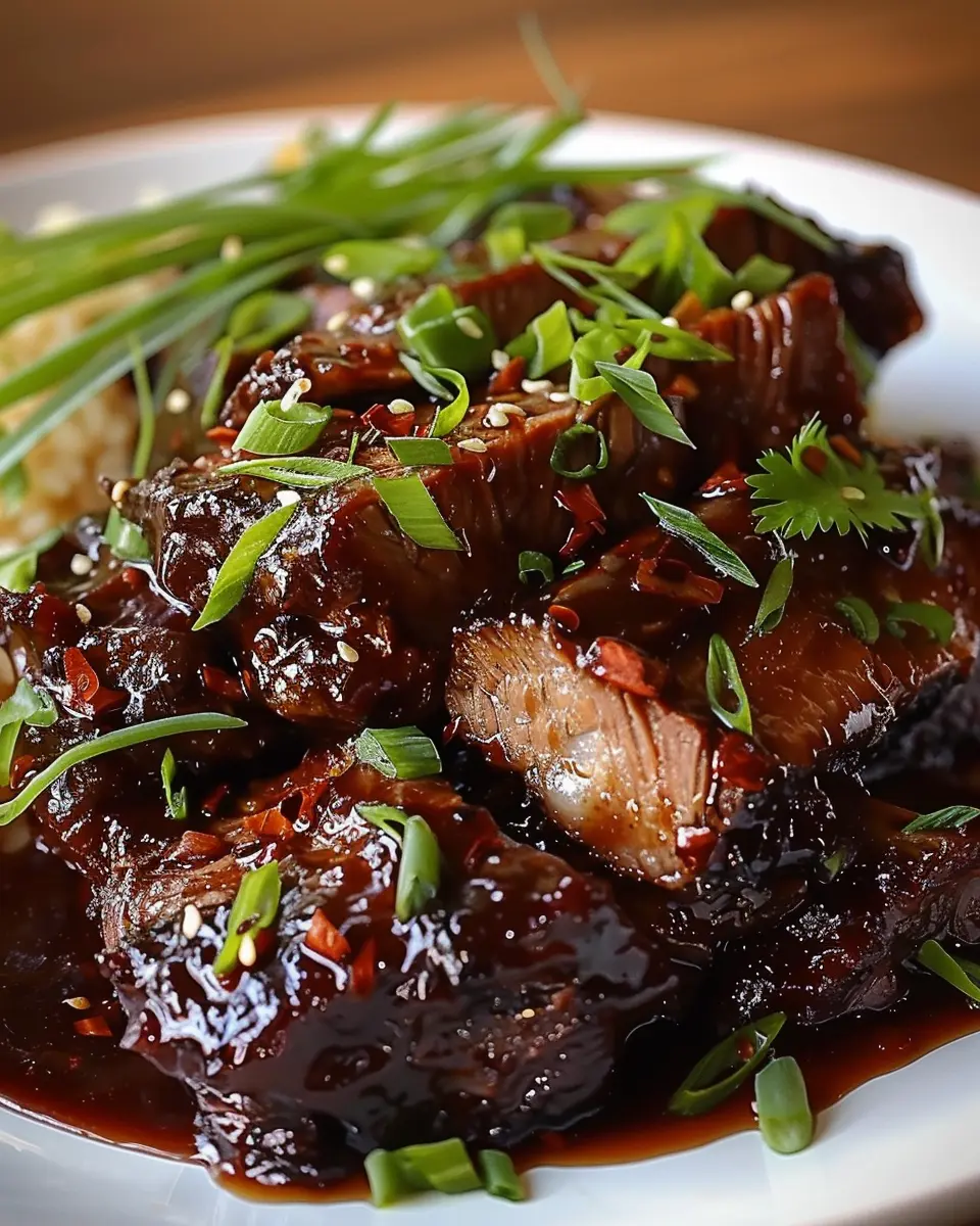 Asian Sticky BBQ Chuck Roast