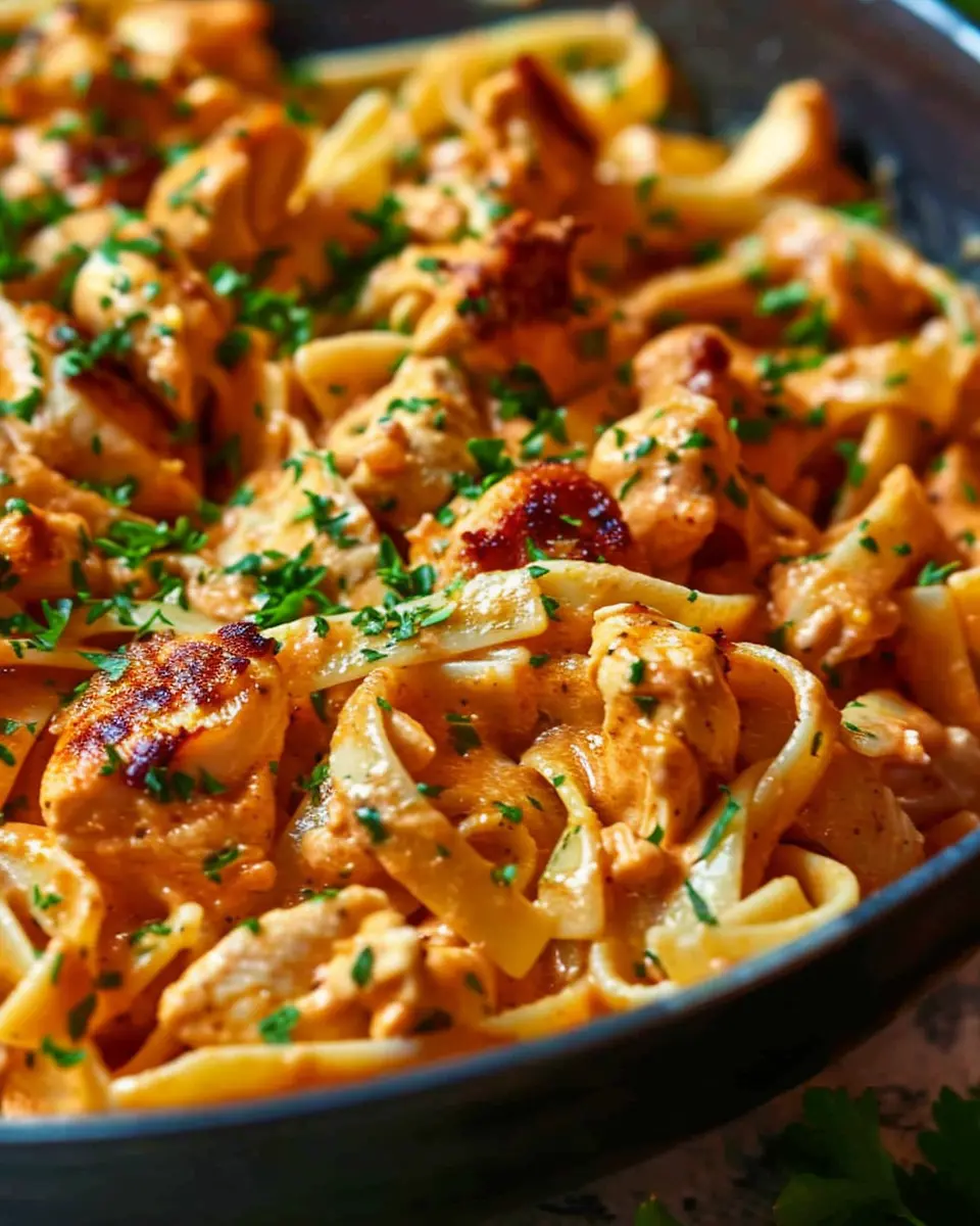 Cowboy Butter Chicken Pasta Recipe